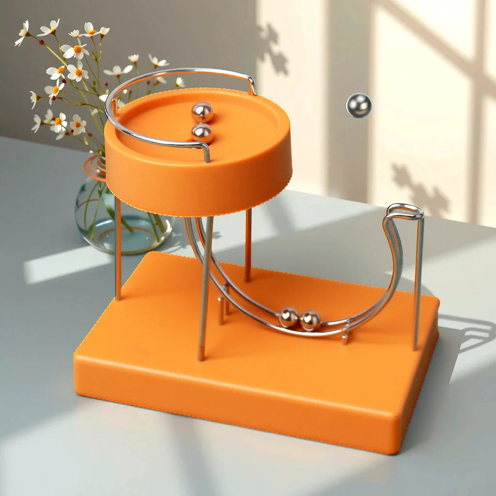 Kinetisk konst evighetsmaskin kulbana prydnadsföremål – blowboon